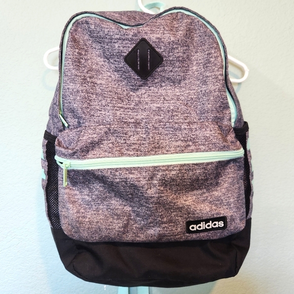adidas | Bags | Adidas Core Backpack Classic 3 Stripe Tech Friendly ...